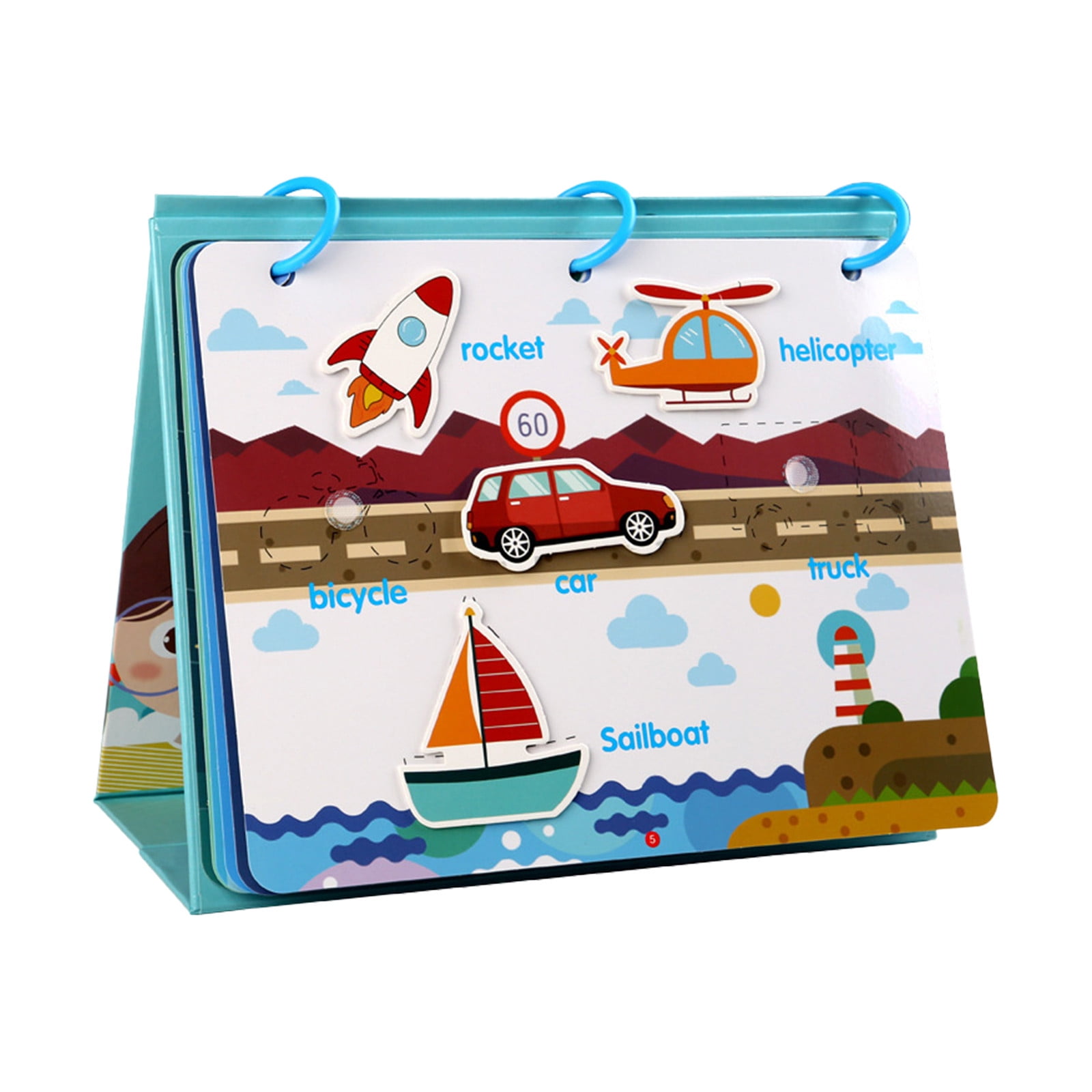 RUIG Busy Book for Kids, Montessori Sensory Educational Toys, Toddler ...