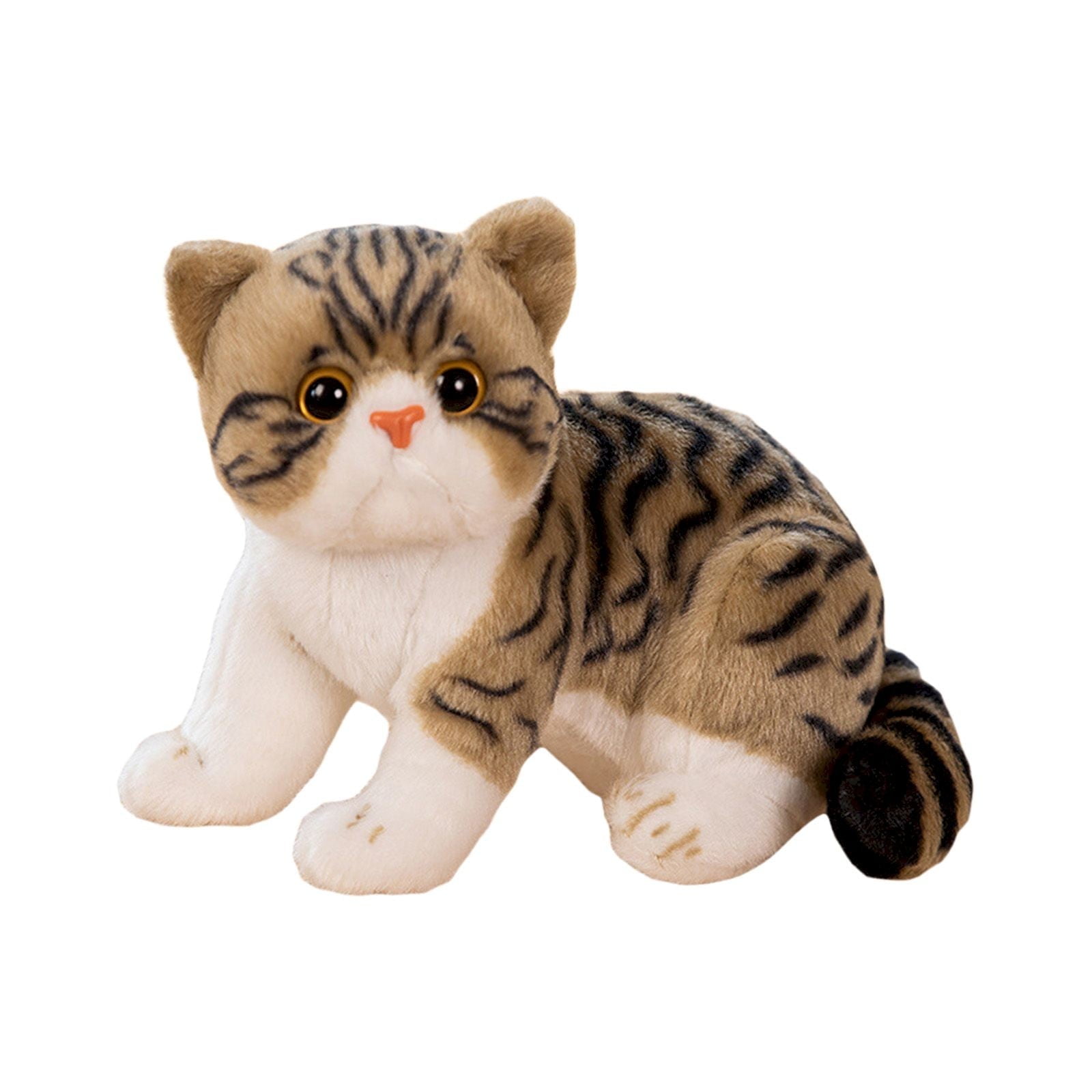RUIG Cat Stuffed Animal Realistic Cat Plush Toy,Soft Plush Kitty ...