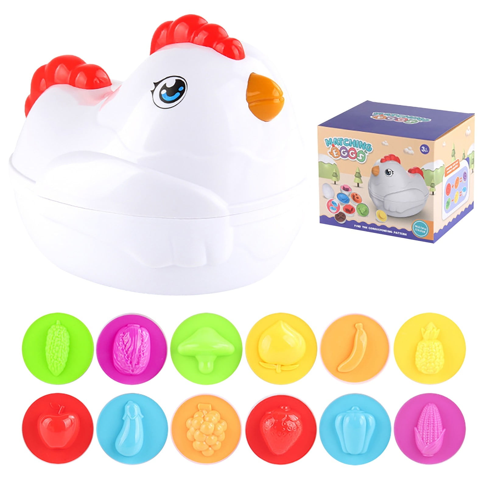 RUIG Chicken Eggs Easter Toys Gifts for Toddlers Easter Basket Stuffers ...