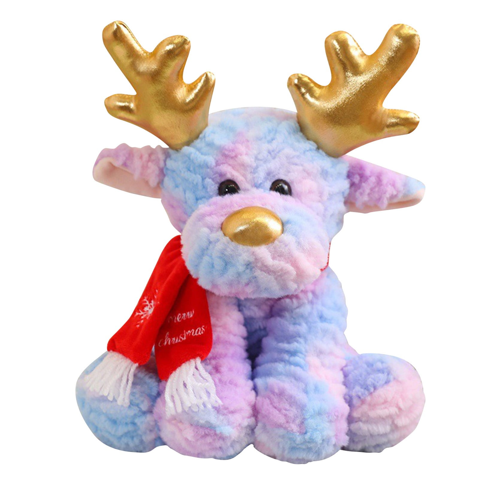 RUIG Christmas Stuffed Animal Plush Toy 11.8 inches Christmas Reindeer ...