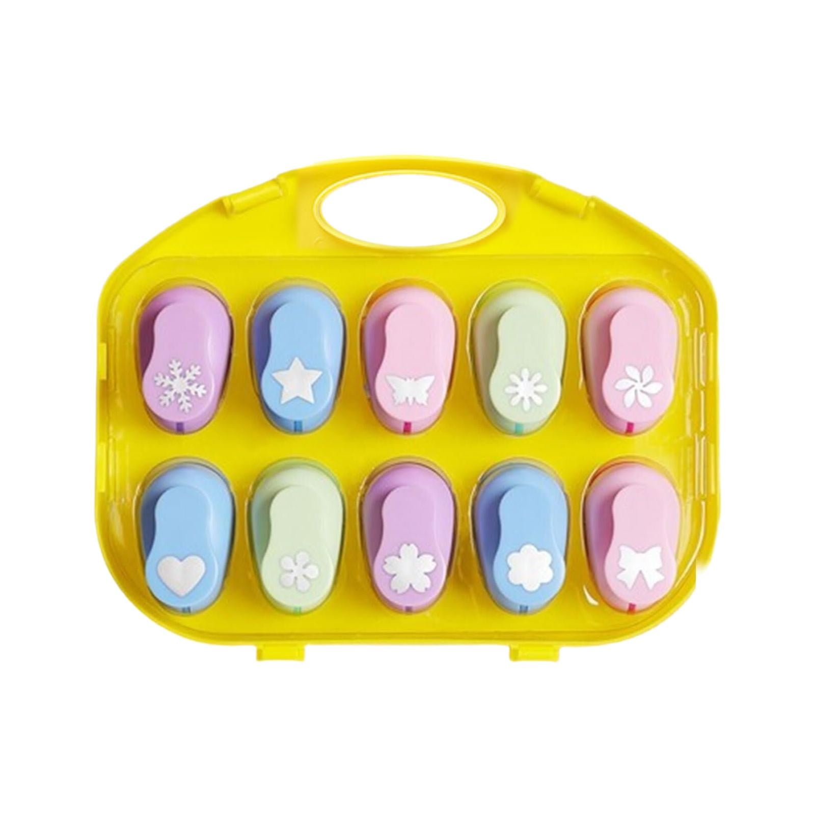 RUIG Creative Children's DIY Punch Craft Kit Craft Punch Shapes Set ...