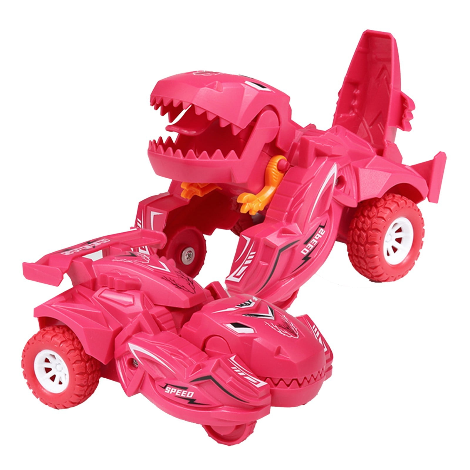 RUIG Dinosaur Car Toys for Kids- 2-in-1 Pack,Dinosaurs with Wheels ...