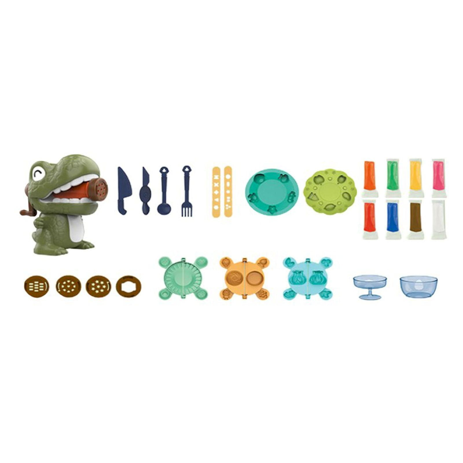 RUIG Dinosaur Playdough Tool Kit for Toddlers 3 4 5 Year Old Boys Girls ...