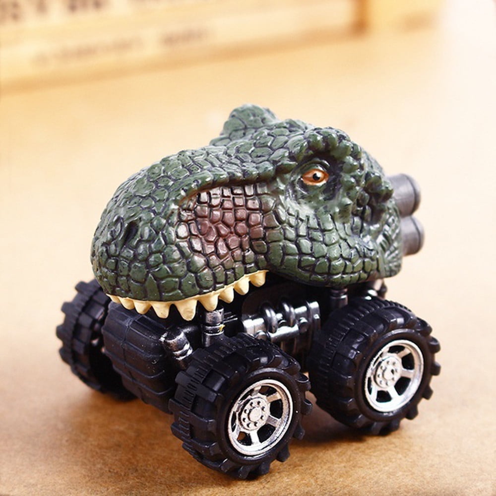 RUIG Dinosaur Pull Back Cars Set for Kids Toddlers, Bulk Mini Racing ...
