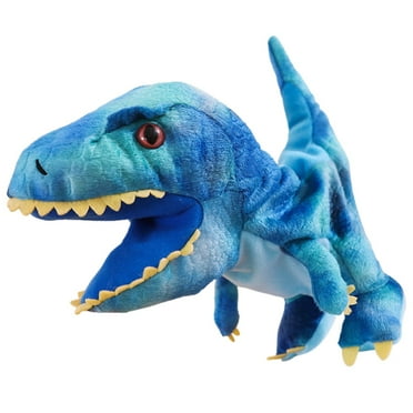 Jurassic World Large 11.5-inch Blue Plush Stuffed Animal, Dinosaur ...