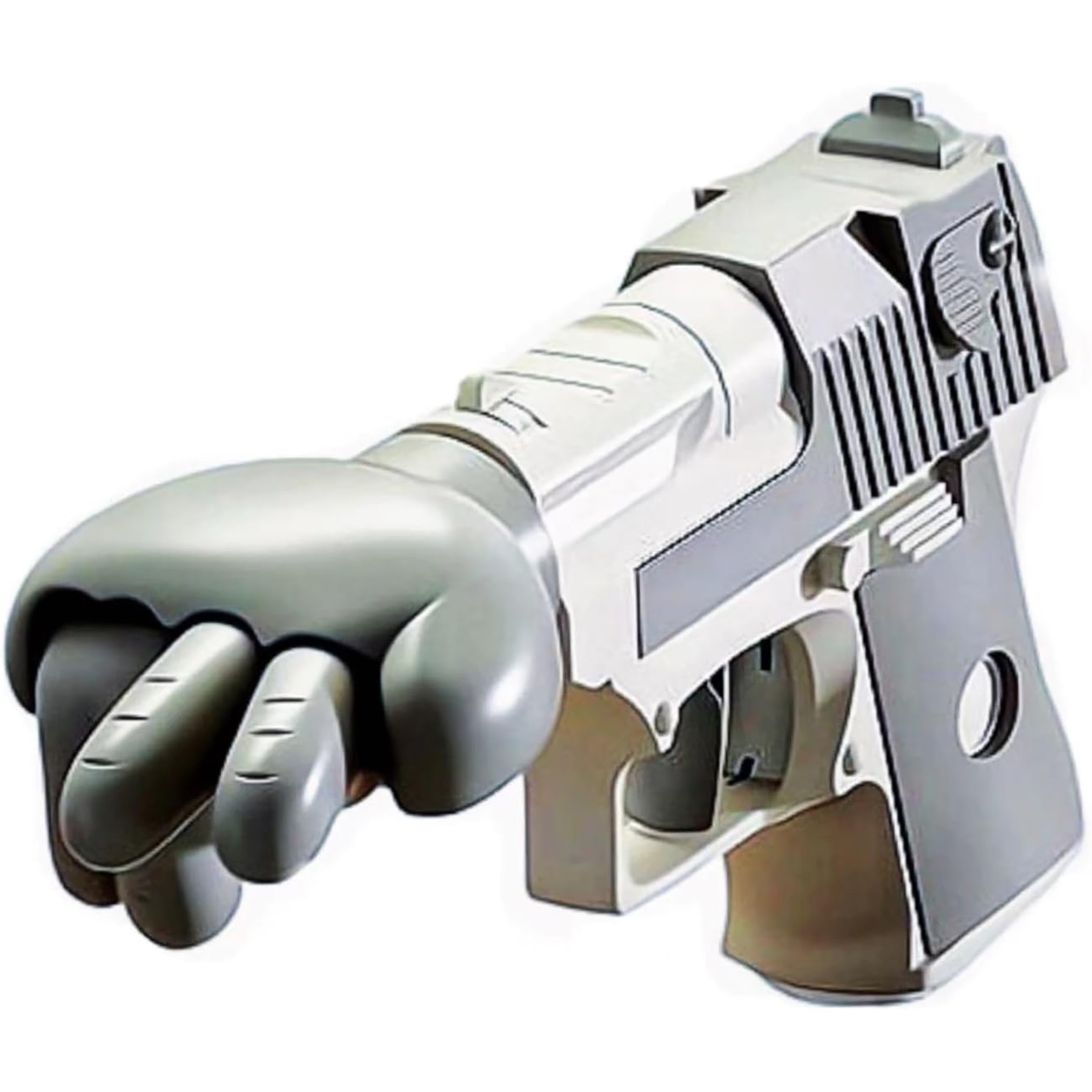 RUIG Electronic Rock Paper Scissors Battle Game,LED Finger Guessing Tournament Toy - Family ...