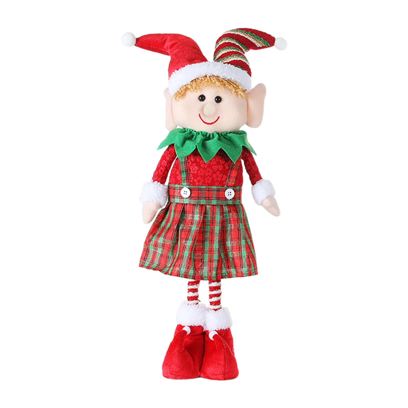RUIG Elf Plush Christmas Stuffed Dolls, 20.8" Boy and Girl Elves ...