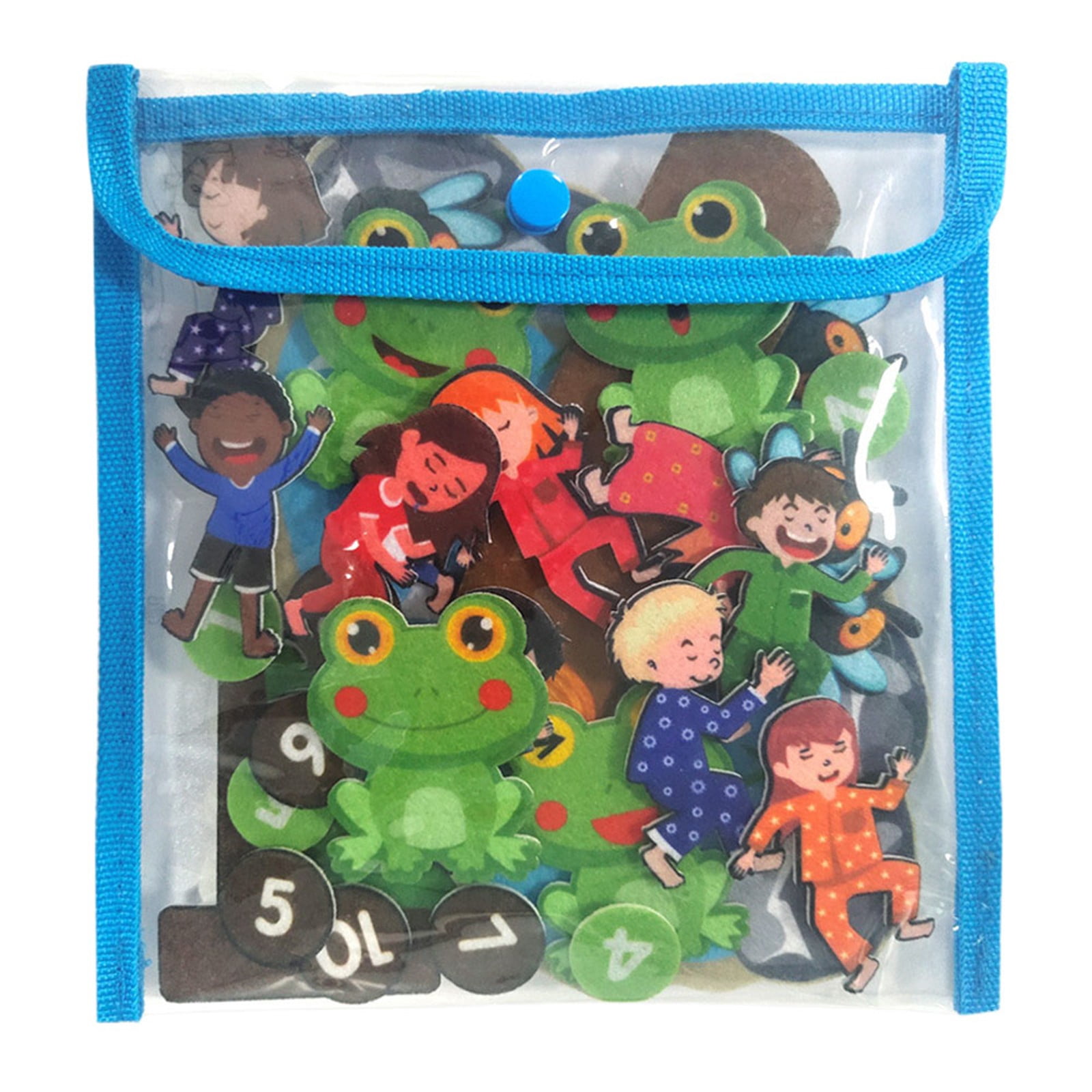 RUIG Felt Boards Stories Precut Figures for Toddlers,Kindergareners ...