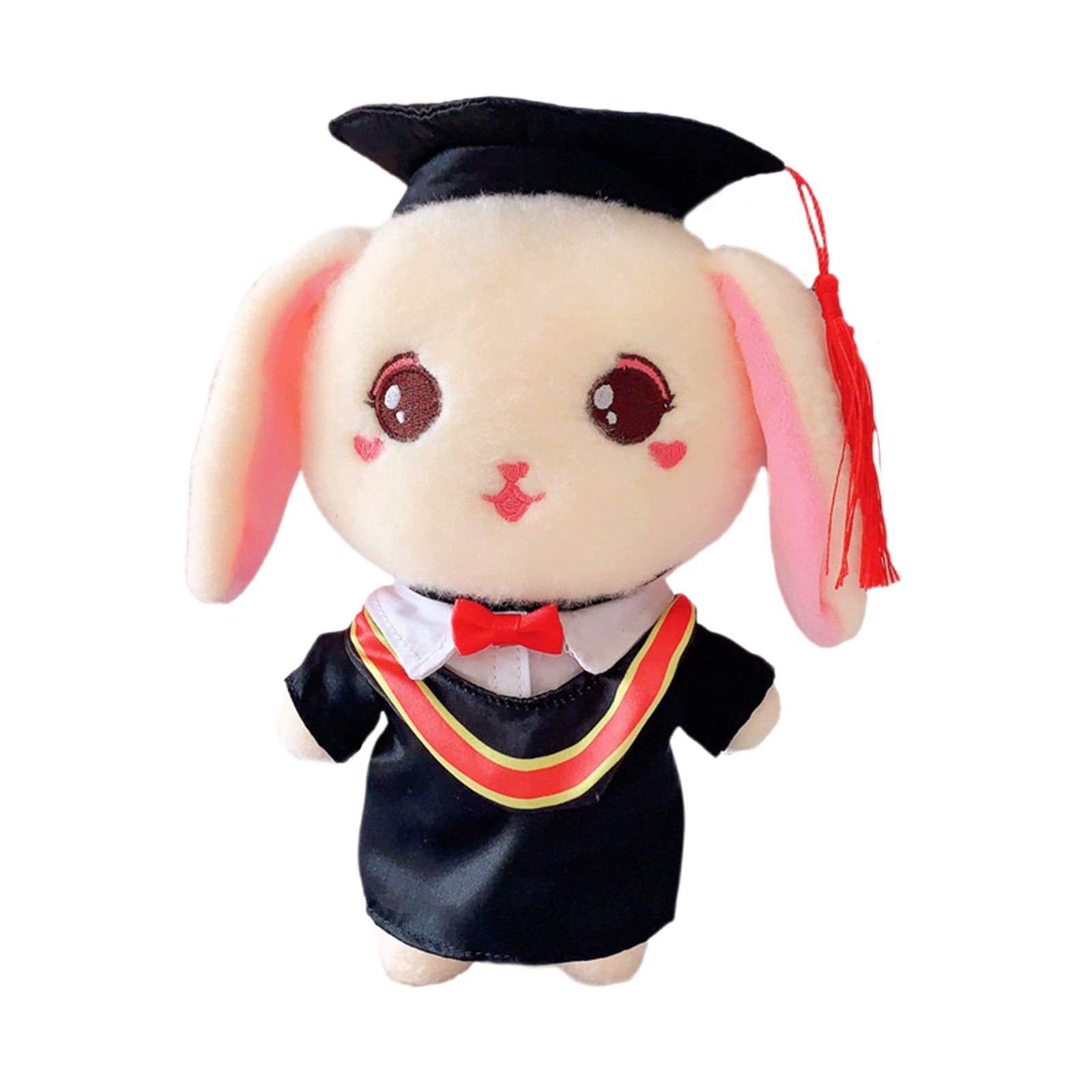 RUIG Graduation Gown w/Hat Outfit - 8" Graduation Gifts - Soft Plush ...