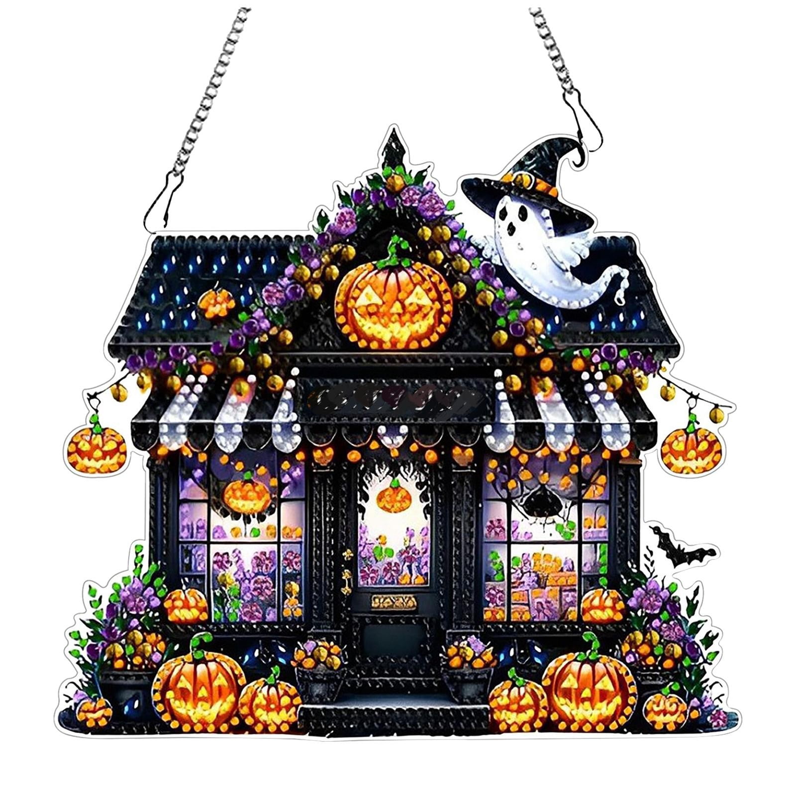 RUIG Halloween Gem Art Kit, Kids Halloween Crafts Party Supplies ...
