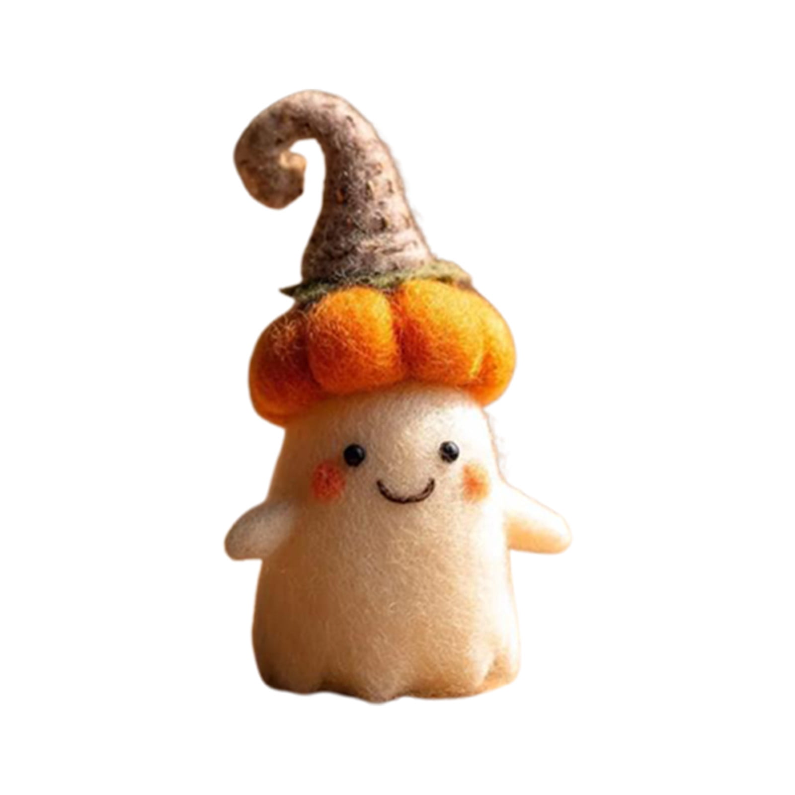 RUIG Halloween Wool Felted Ghosts with Pumpkins Halloween Ghost ...