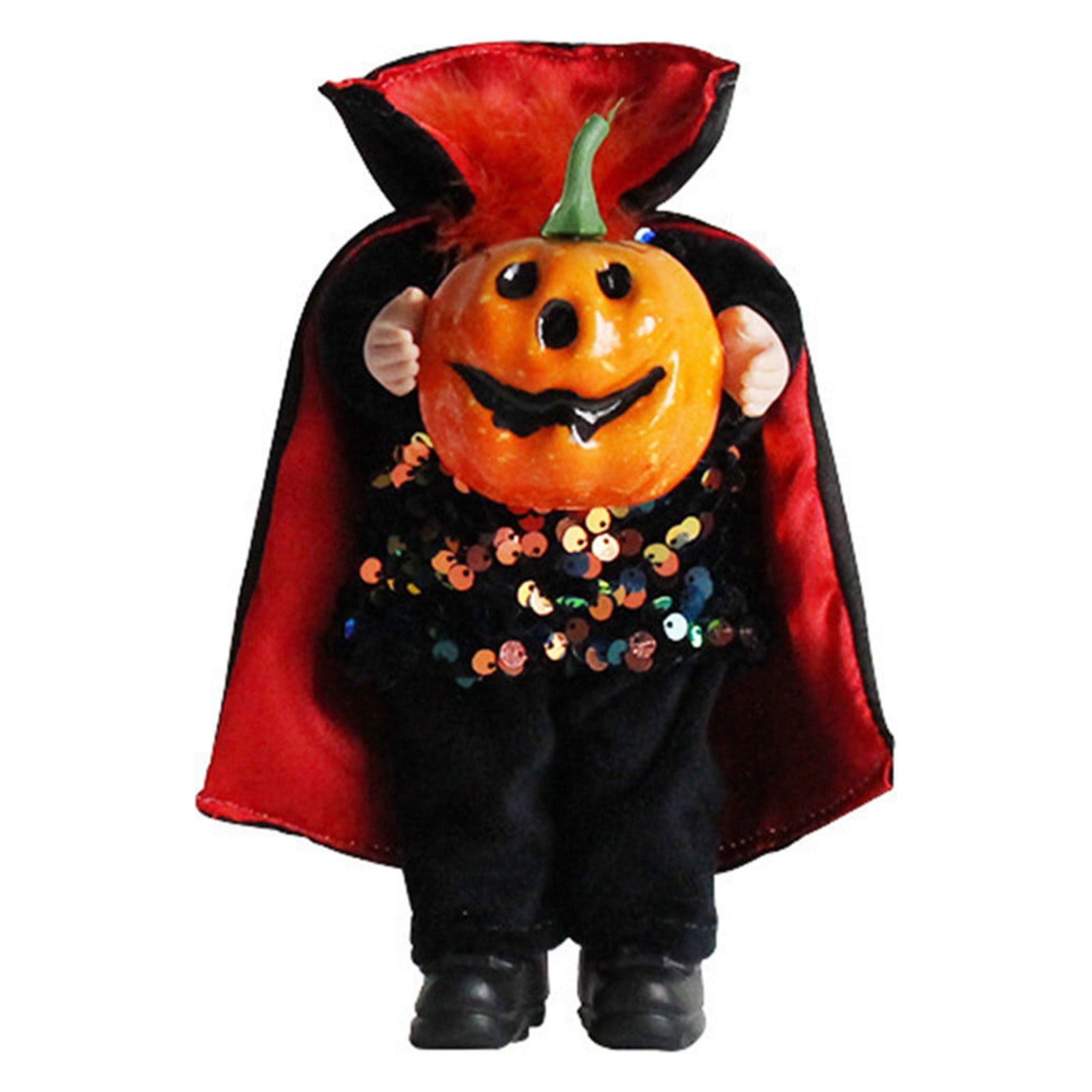 RUIG Headless Pumpkin Doll Decor - 7" Halloween Headless Dolls ...