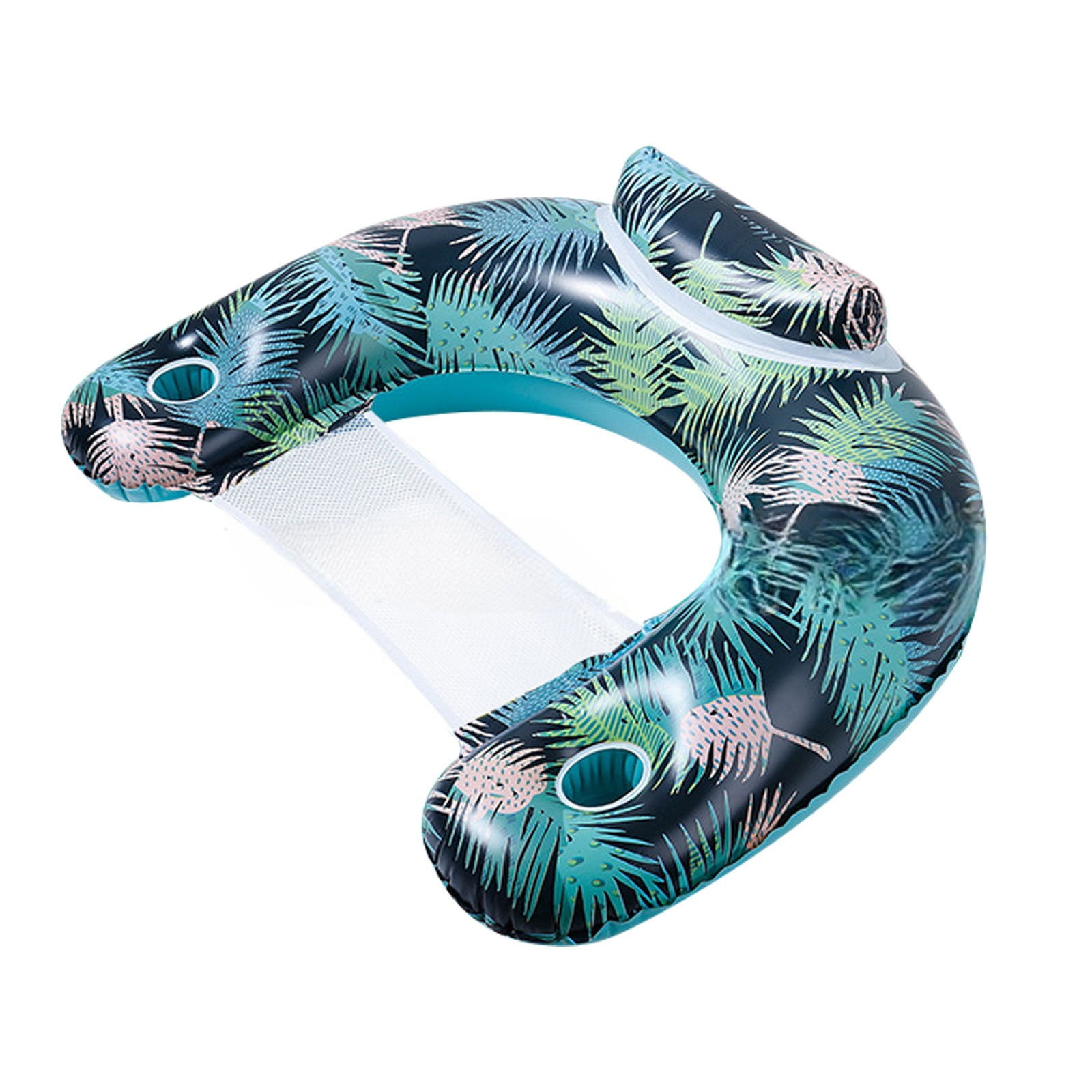 RUIG Inflatable Pool Float Chair - Floating Pool Chair Adult Pool Float ...