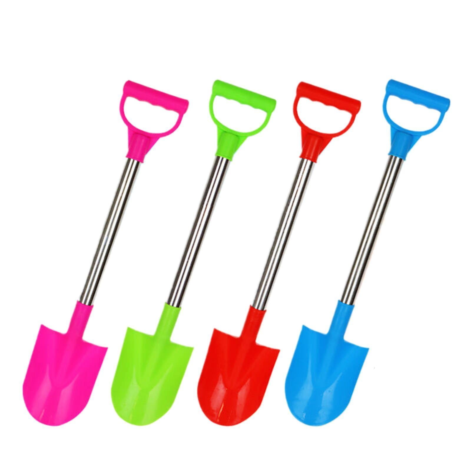 RUIG Kid Snow Shovel with Stainless Steel Handle, 20" Durable Shovel ...