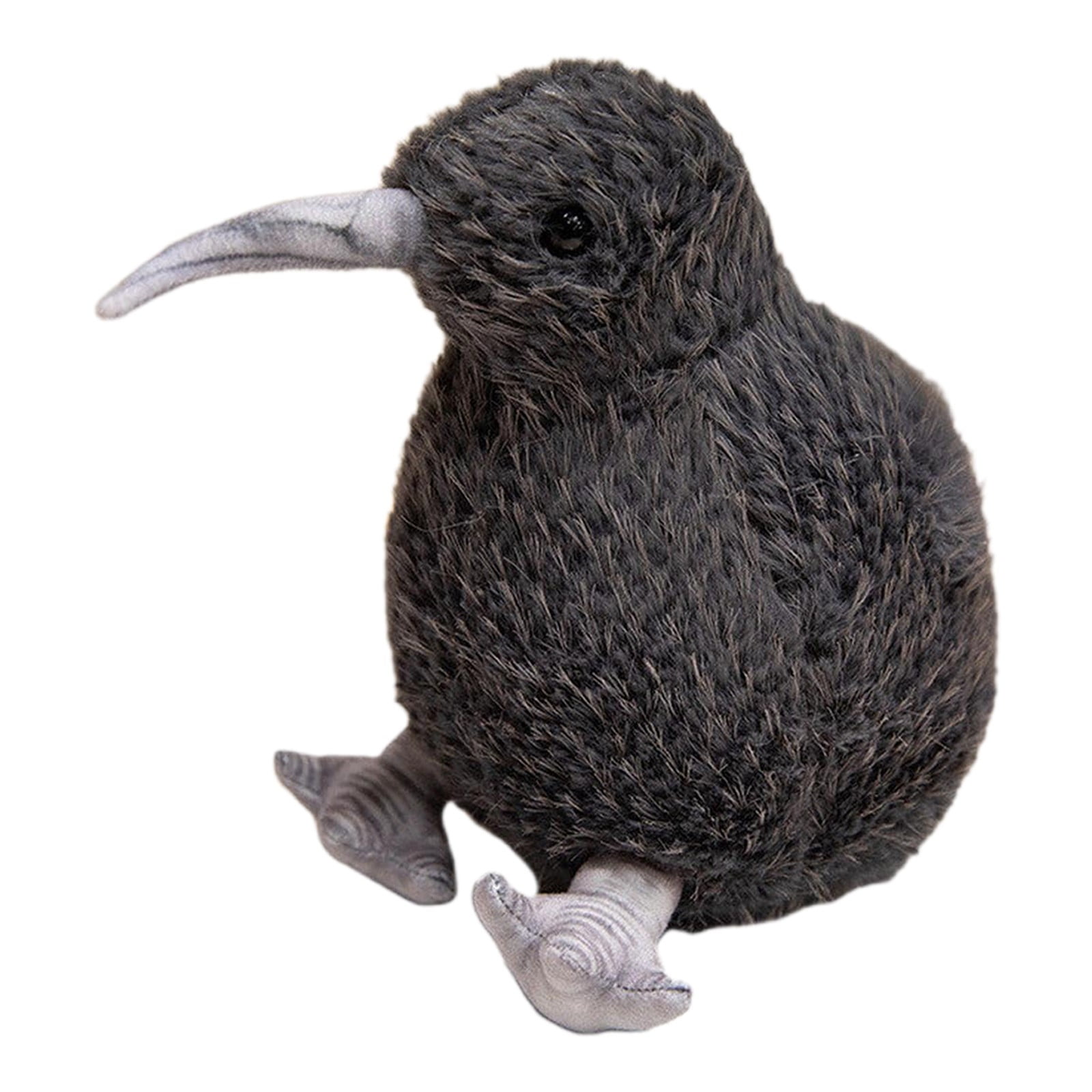 RUIG Kiwi Bird Plush Toy,Stuffed Animal Furry Kiwi Plushie Doll,Soft Fluffy Like Real Bird ...