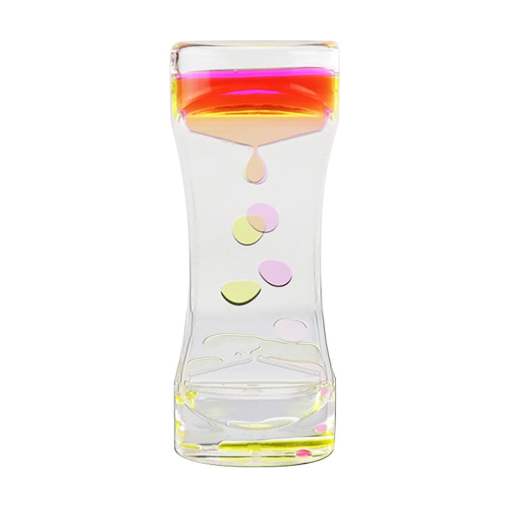 RUIG Liquid Timer - Sensory Toy for Relaxation, Liquid Bubbler Timer ...