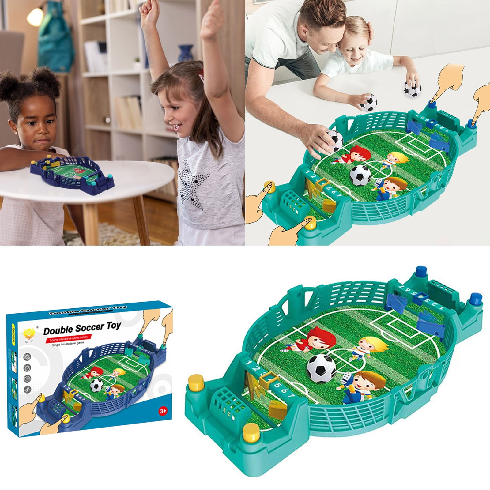 RUIG Mini Foosball Games, Football Table Interactive Game, Mini ...