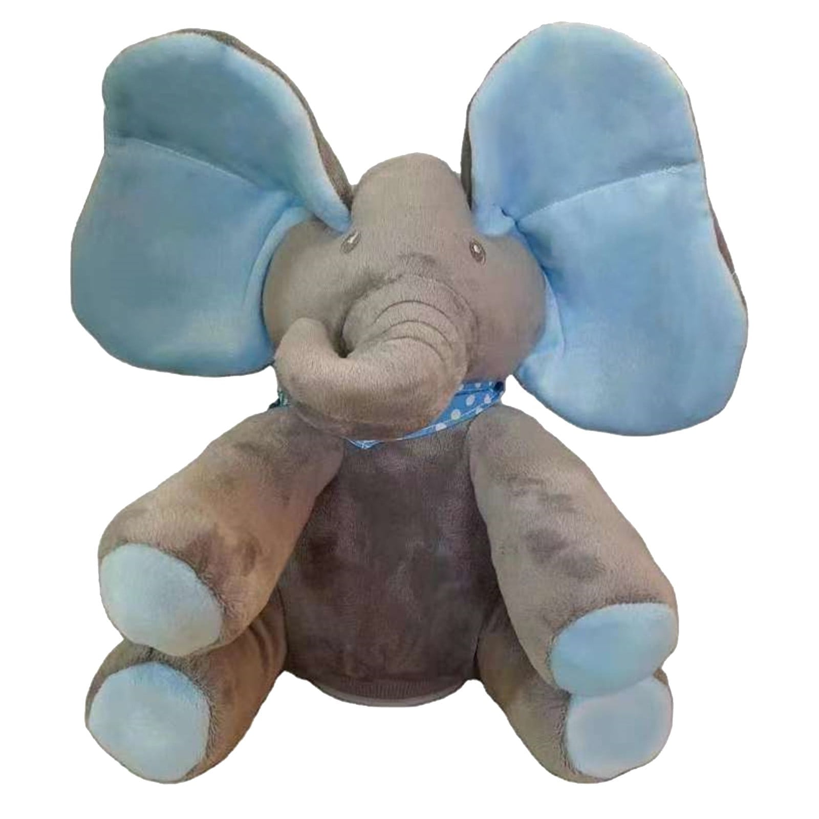 RUIG Musical Singing Elephant Stuffed Animal - Interactive Plush Toy ...