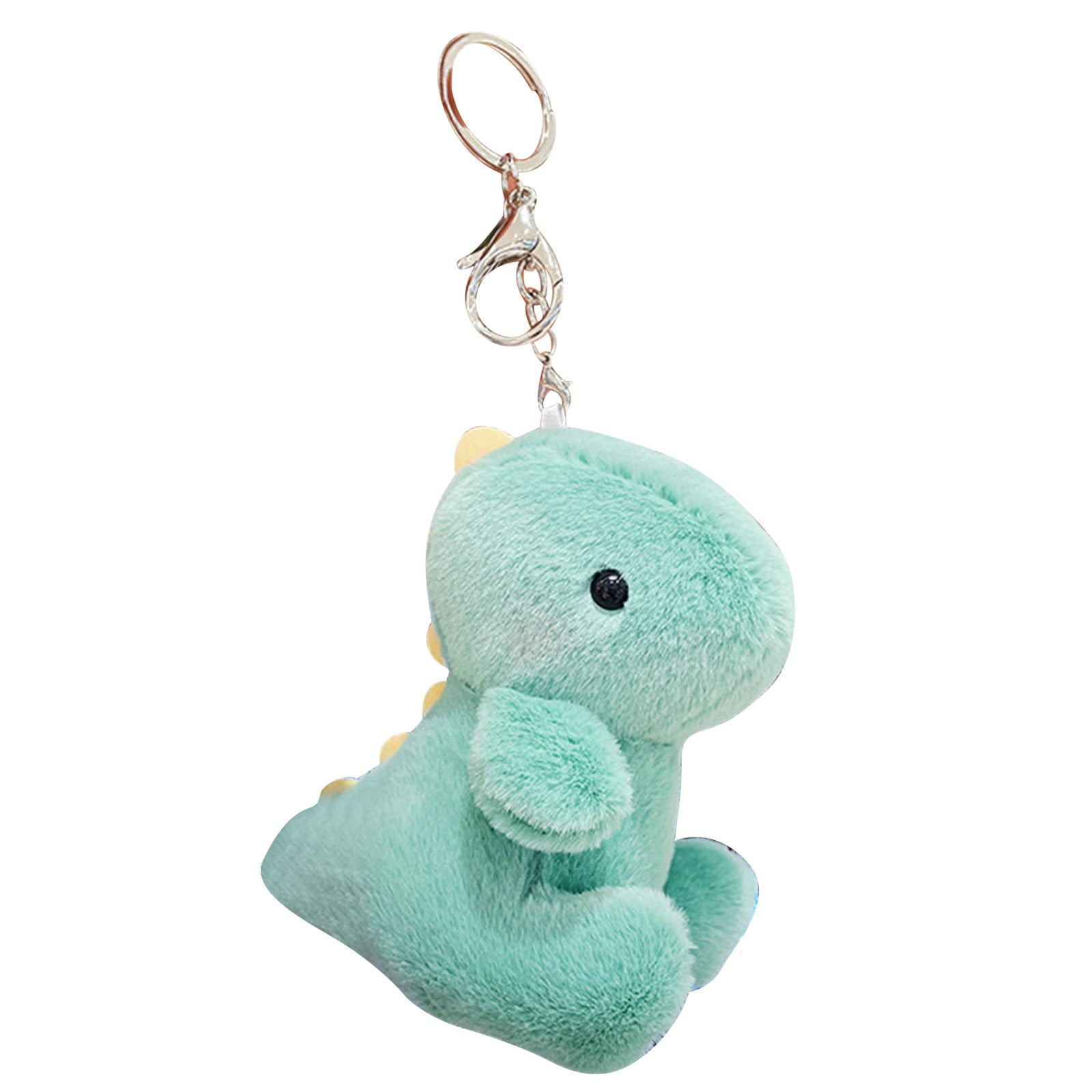 RUIG Plush Dinosaurs, Mini Dinosaur Figures Assortment Keychain Toy ...