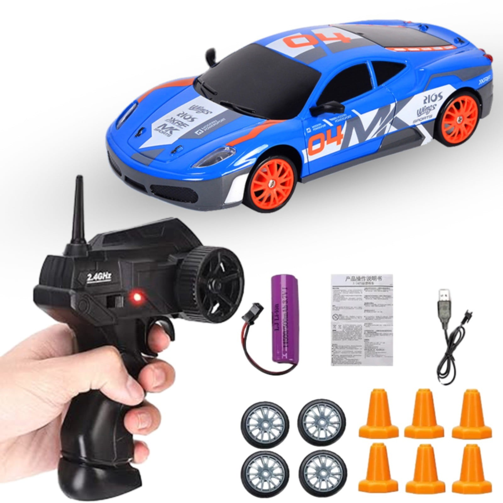 Rally Toy Car ZD Racing RX12 1/12 Scale RC Drift Car - 60KM/H 4WD ...