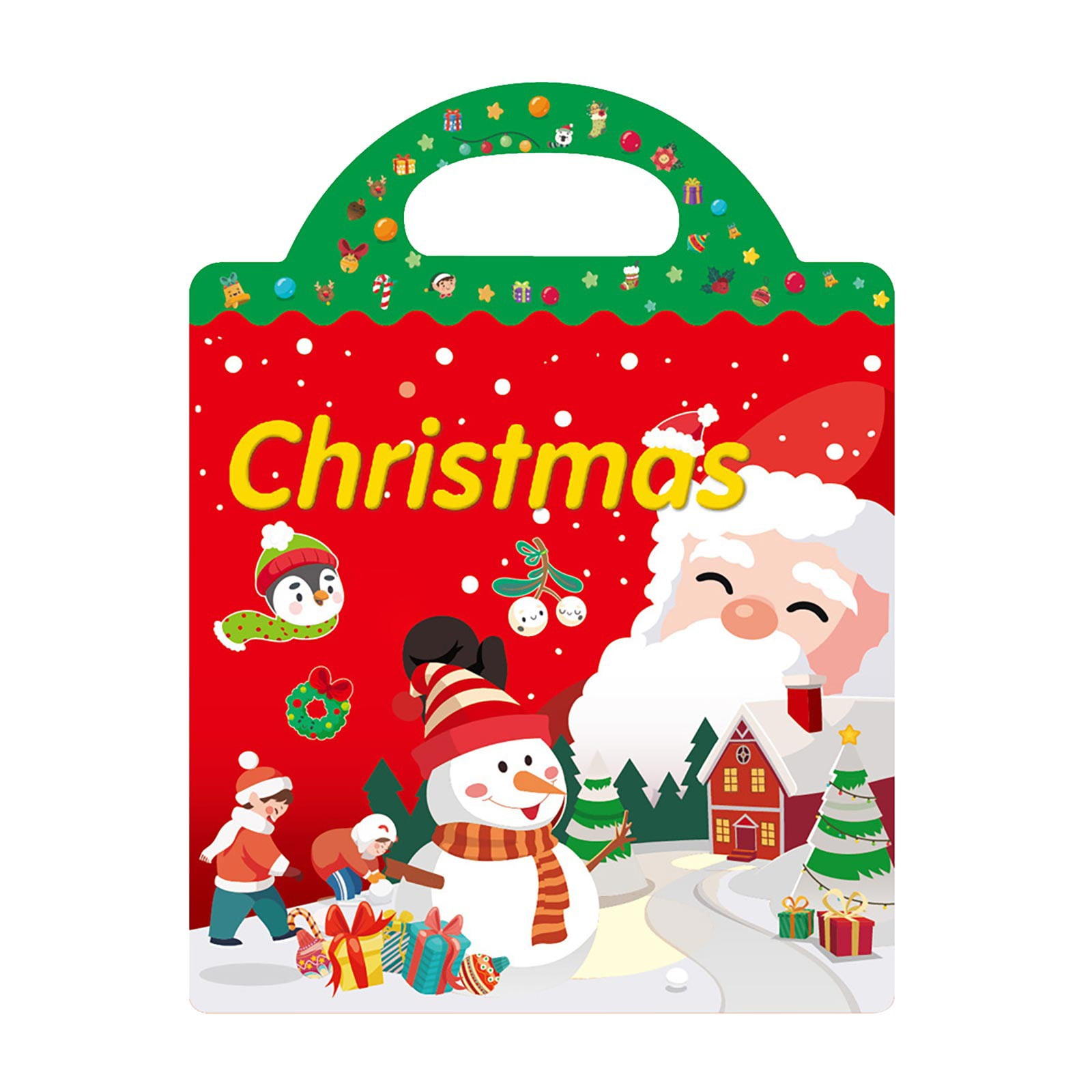 RUIG Reusable Quiet Sticker Books for Kids & Toddlers, DIY Fun Travel ...