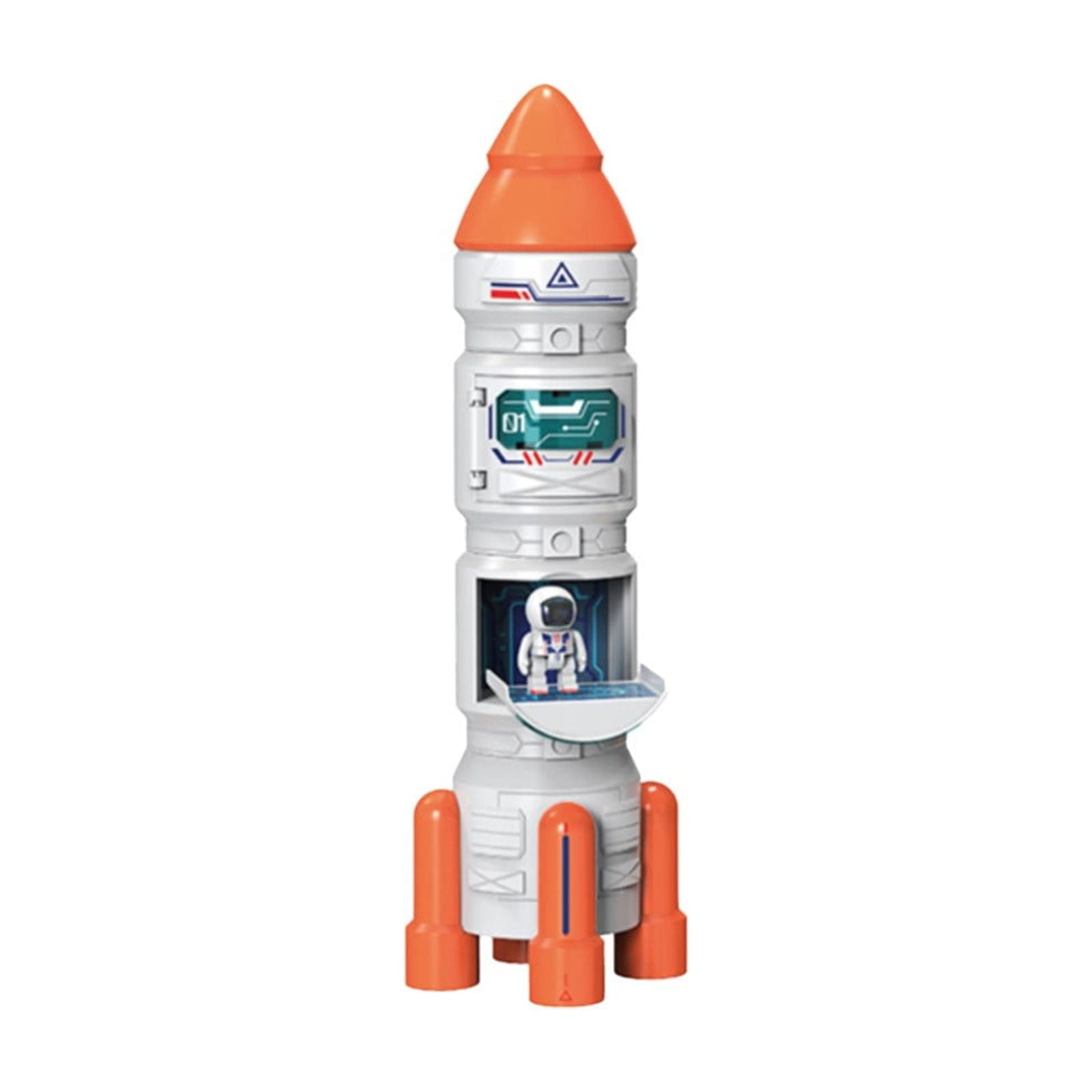 RUIG Space Shuttle Rocket Toys for Kids Rocket Ship Toys with Light and ...