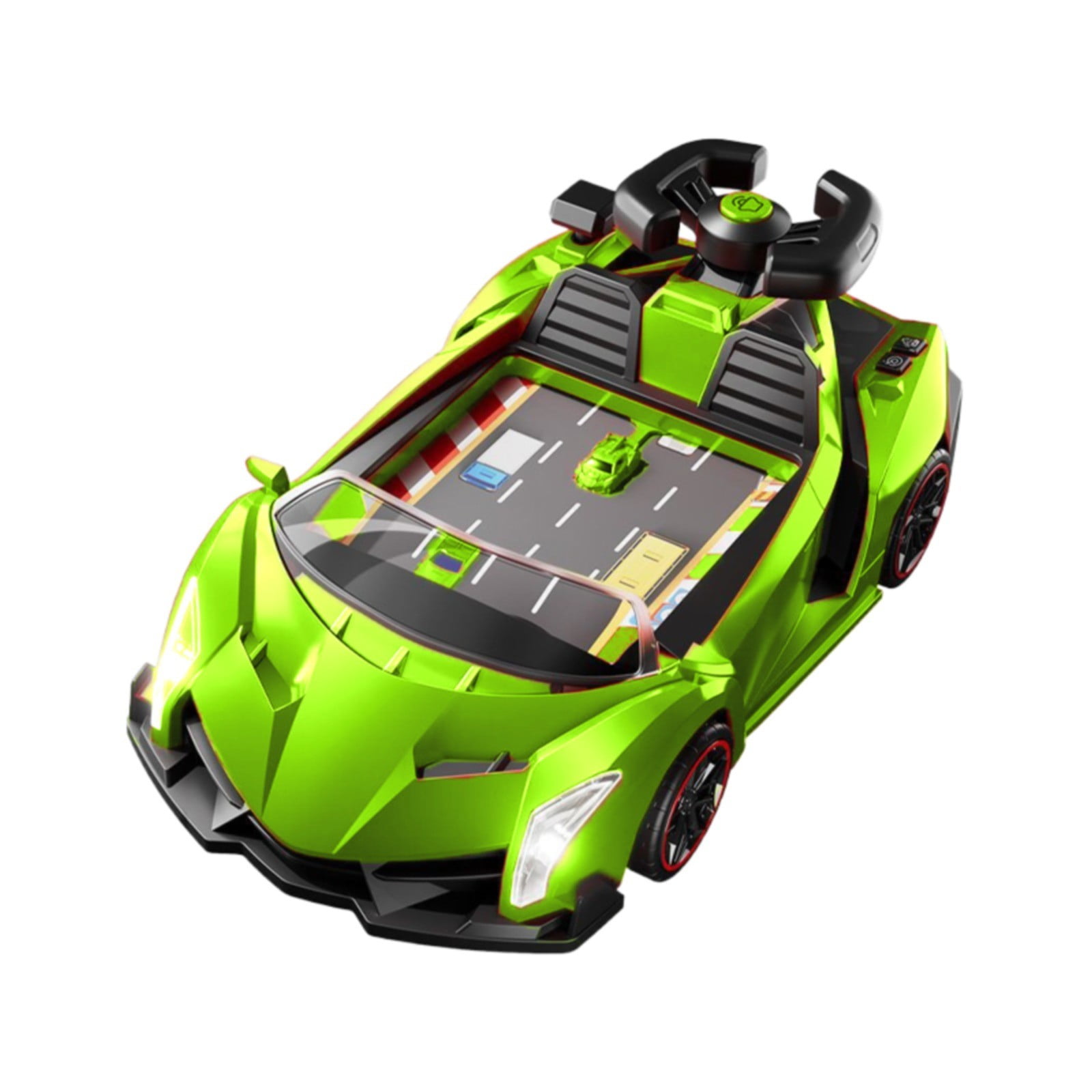 RUIG Steer Joy Driving, Steerjoy Driving Simulator, Kids Steering Wheel ...