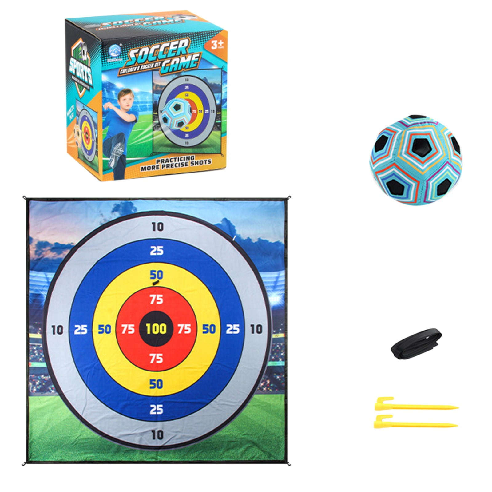 RUIG Toy Soccer Ball Game Set for Boys and Girls, Soccer Ball Indoor ...