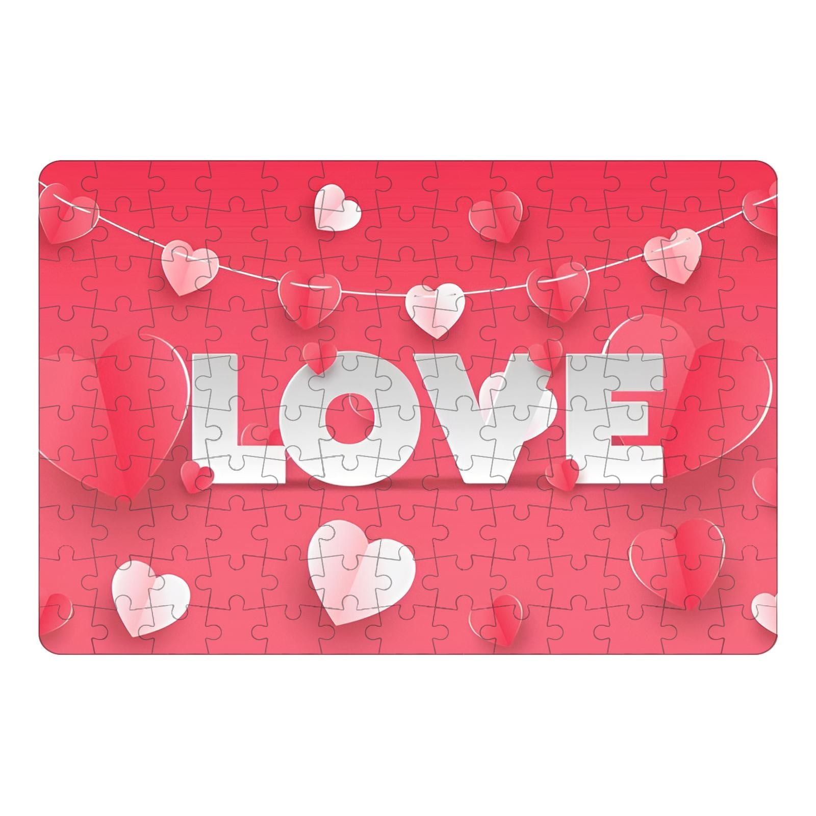 RUIG Valentine's Day Jigsaw Puzzles 11.8 X 8.26 Inches, Poster Puzzle ...
