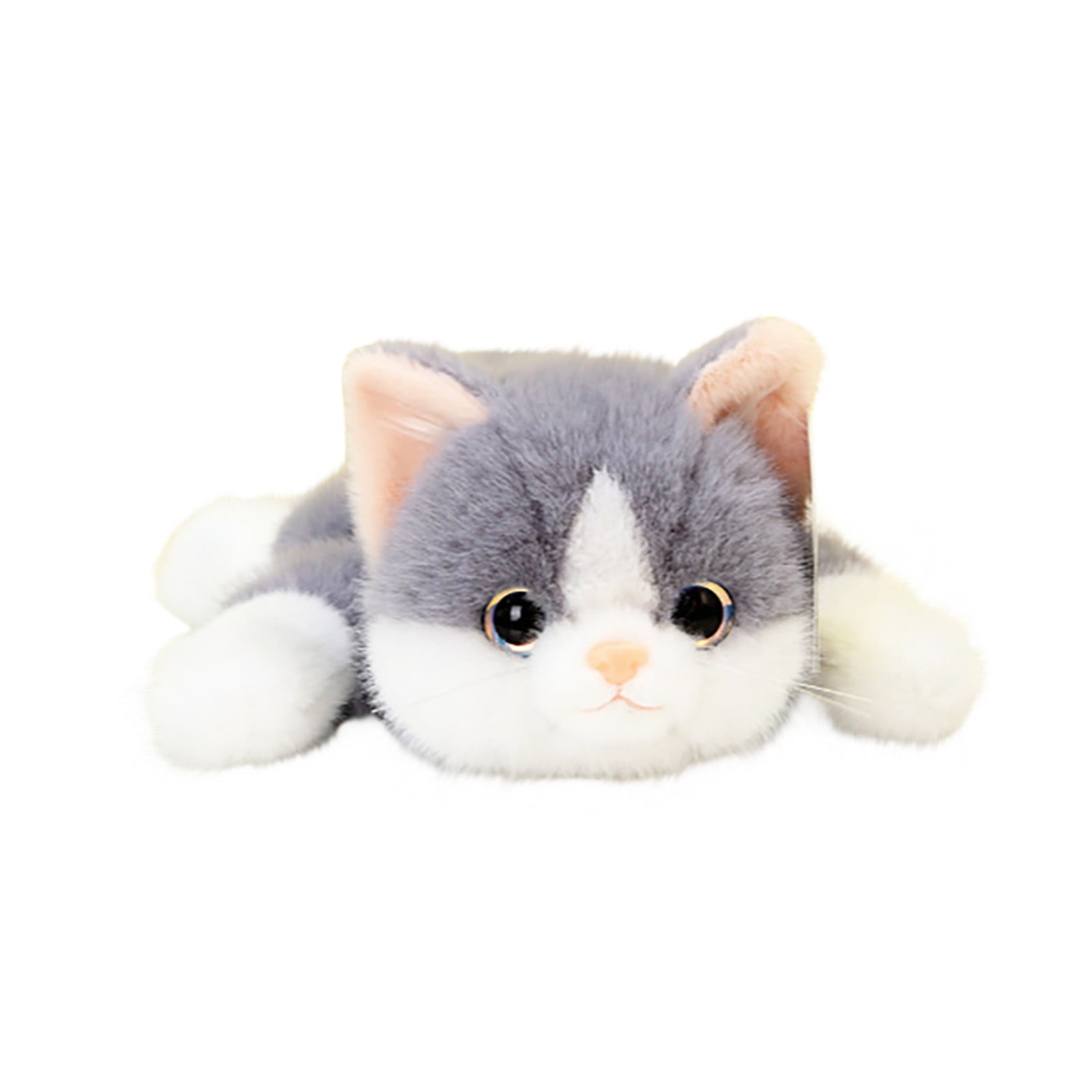 RUIG Weighted Cat Stuffed Animals 0.6 Lbs Cute Realistic Kitten Plush ...