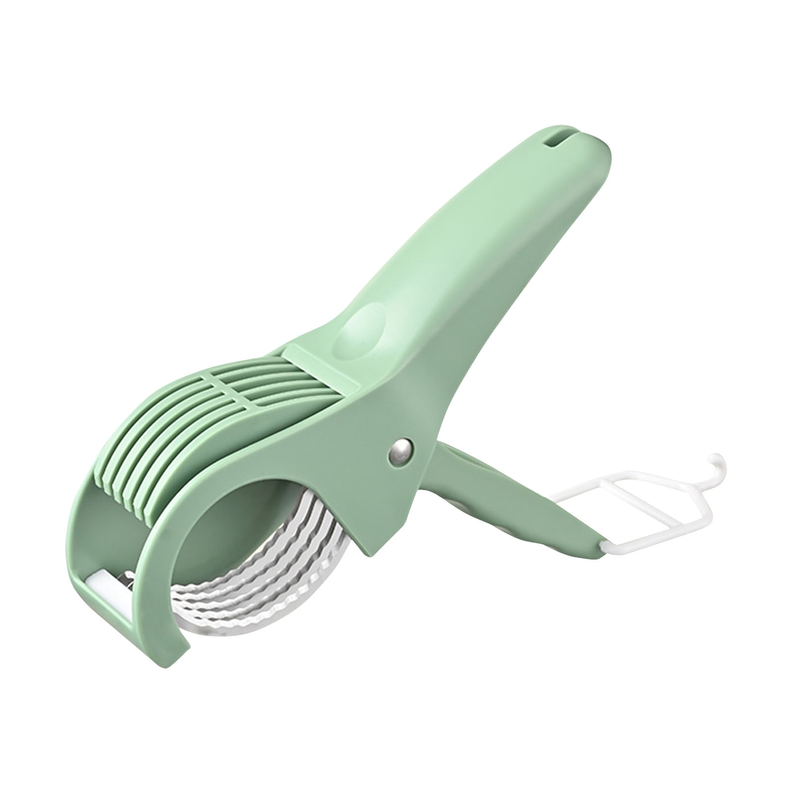 RUIPIN 2 in 1 Plastic Vegetable Cutter Vegetable Chopper Veg Bhindi ...