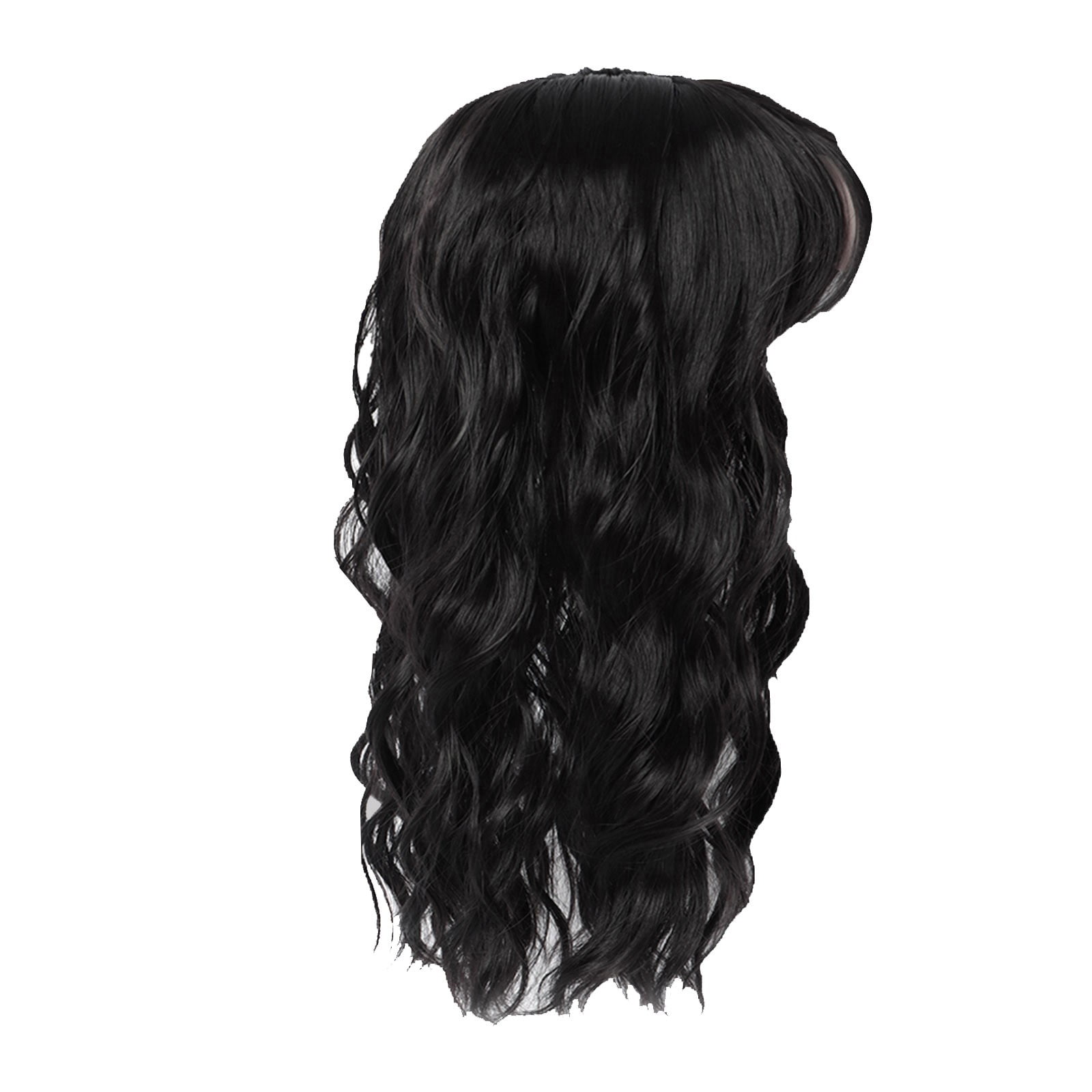 RUIPIN Water Wavy Wool Curl Long Curl Hair Cover Cover White Hair ...