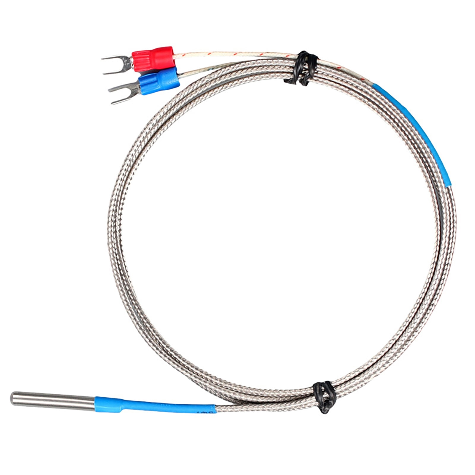RUISINERY 1/2/3/4/5m K-Type Thermocouple Stainless Temperature Sensors ...
