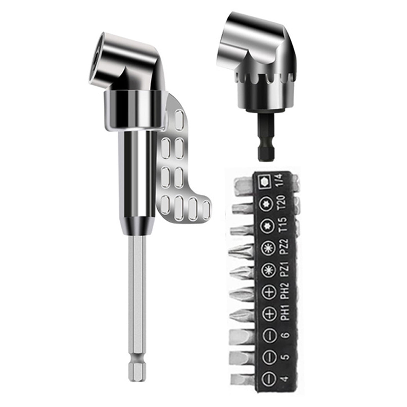 RUISINERY 105° Angles Wrench Attachment Adapter Corner Tool Screw Hubs ...