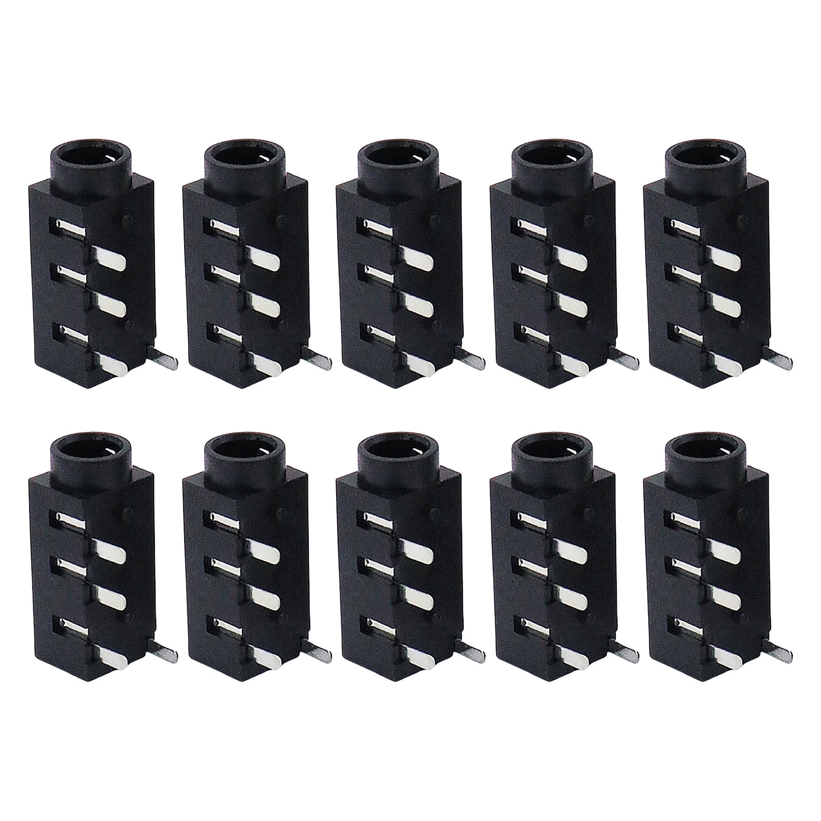 RUISINERY 10pieces 3.5mm Auditory Sockets Connectors PJ320A for ...