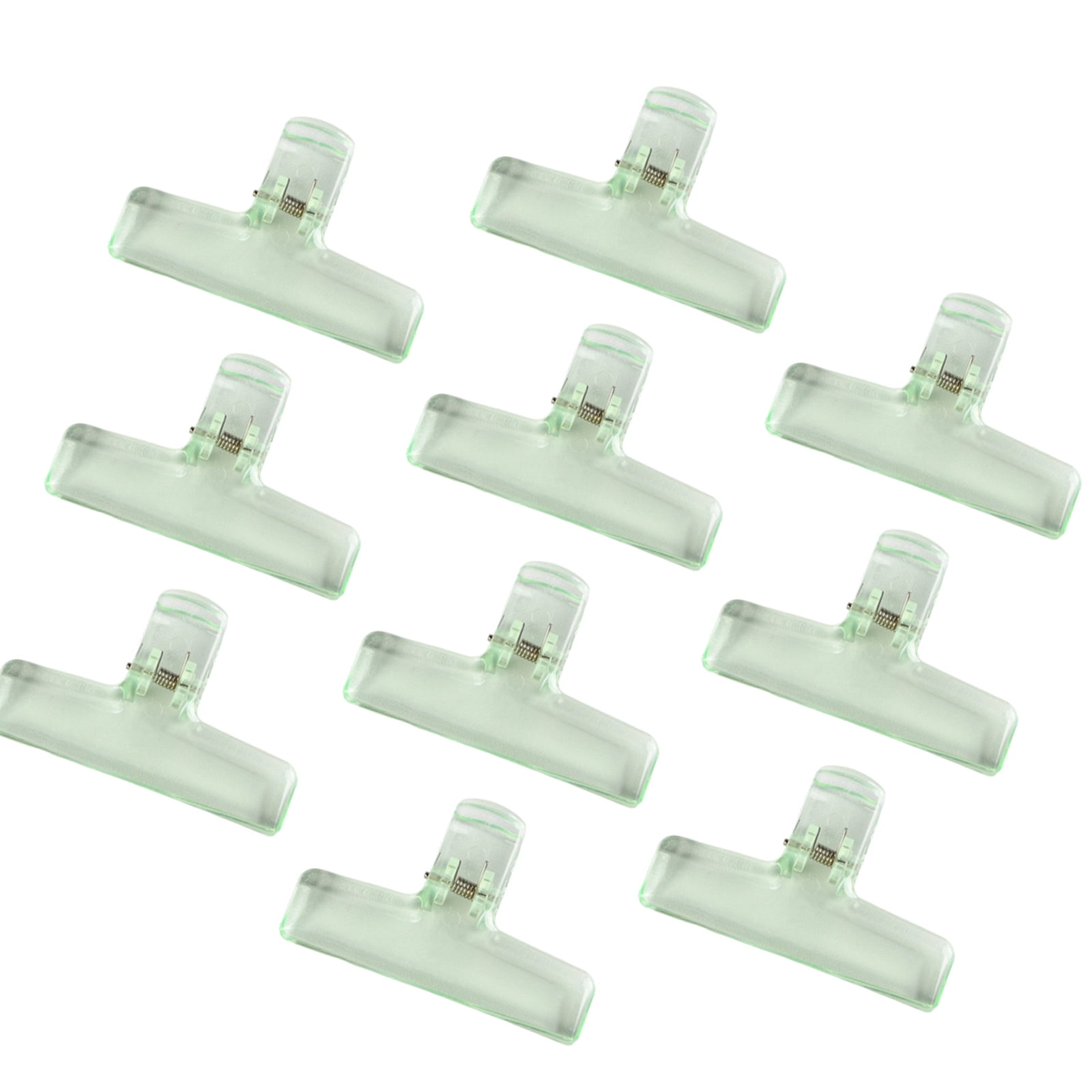 RUISINERY 10pieces Clear Acrylic Binder Clip Acrylic Paper Clamp for ...