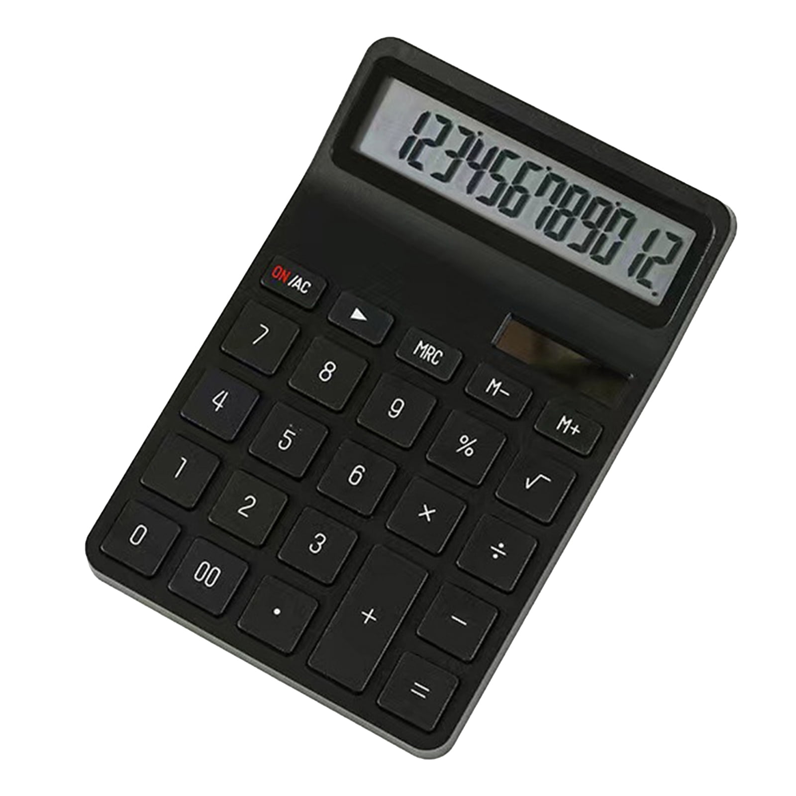 RUISINERY 12 Digit Calculators Solar Power Desktop Calculator with ...