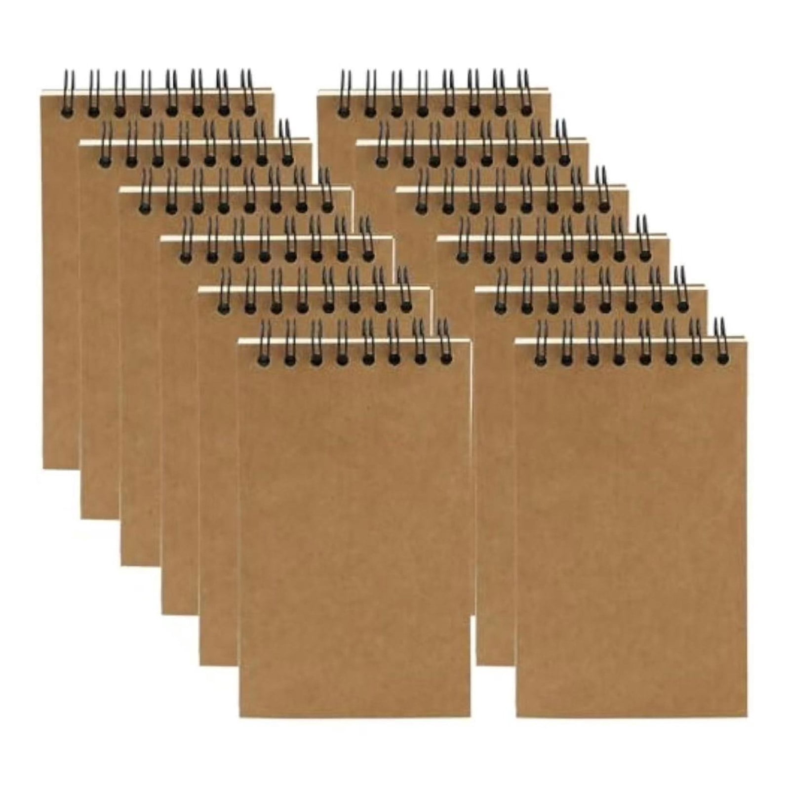 RUISINERY 12pieces Twin Coil Binding Notebook 5x3Inch Pocket Notepads ...