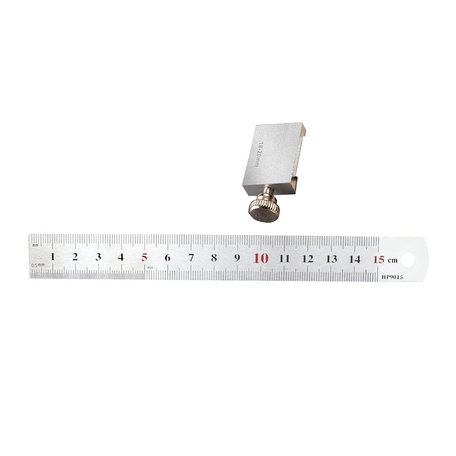 RUISINERY 15/20/30/40cm Carpenter Scribing Ruler Metal Carpentry Square ...