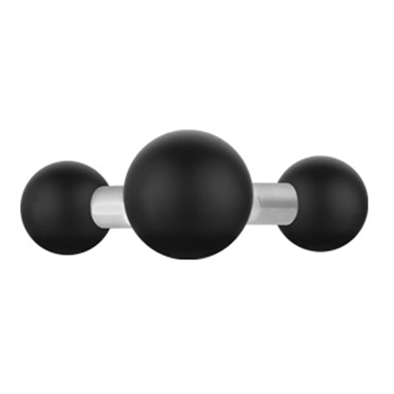 RUISINERY 1inch 25.4mm Triple Rubber Ball Head Extension Adapters ...