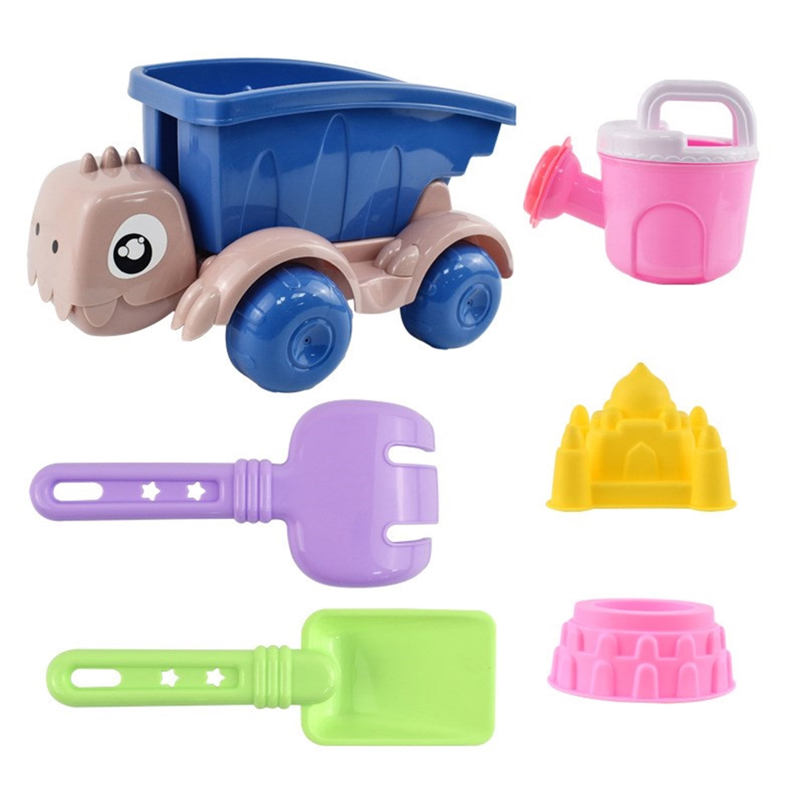 RUISINERY 1set Engineering Vehicle Mold Sand Toy Portable Children ...