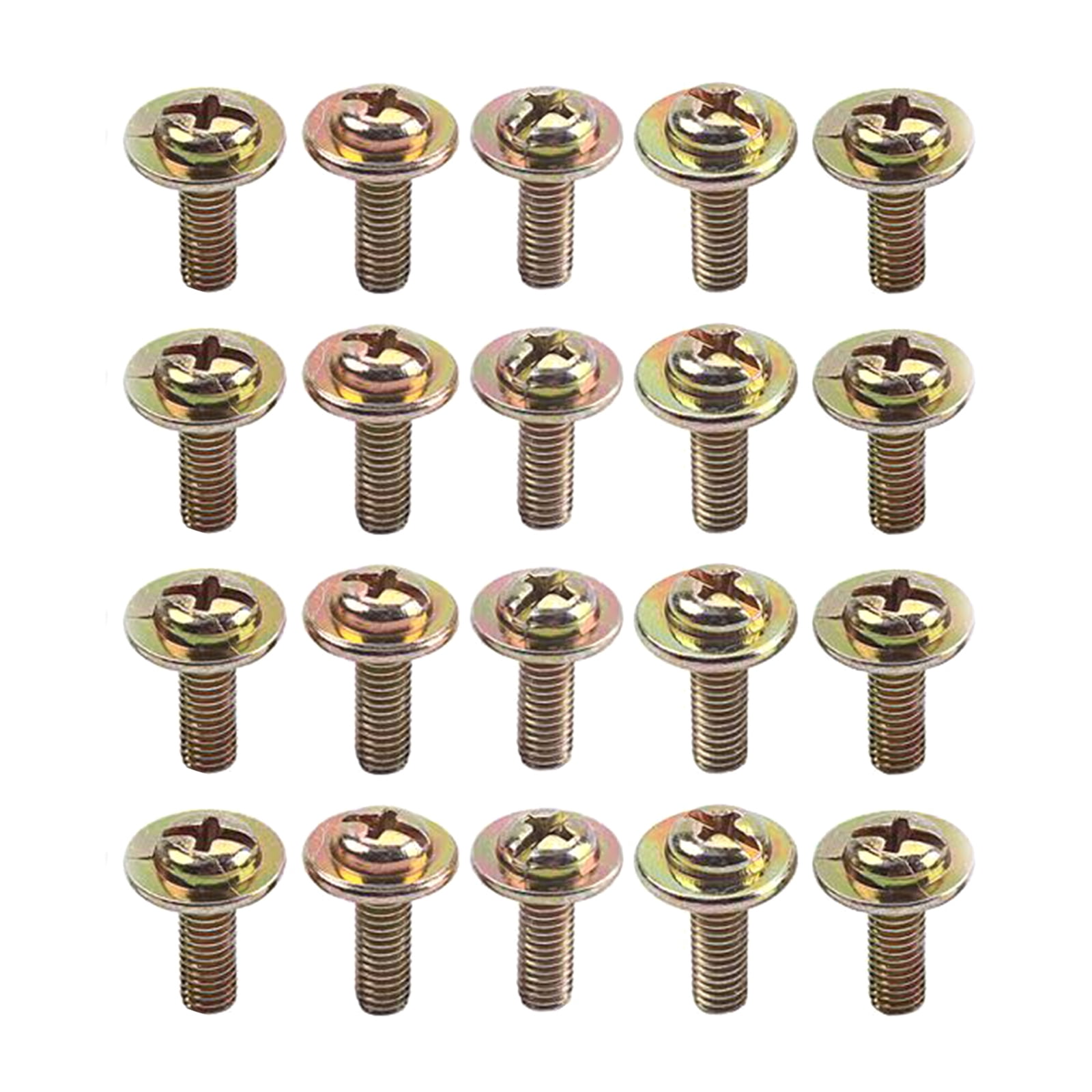 RUISINERY 20pieces Drum Lug Screws Lug Claw Hook Light Weight Drum Lugs ...
