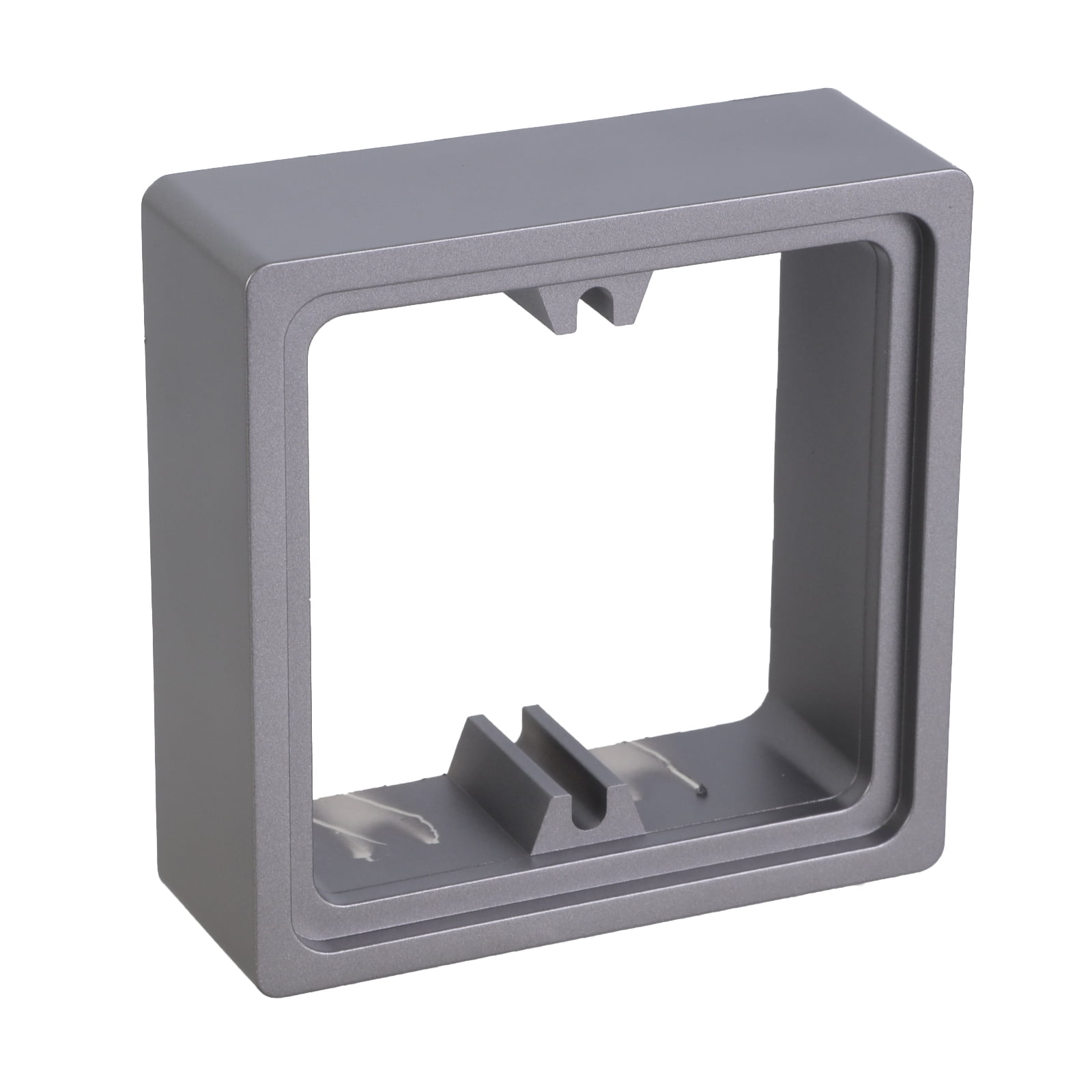 RUISINERY 2pieces Black Light Switches Covers Plates Adhesive Square ...