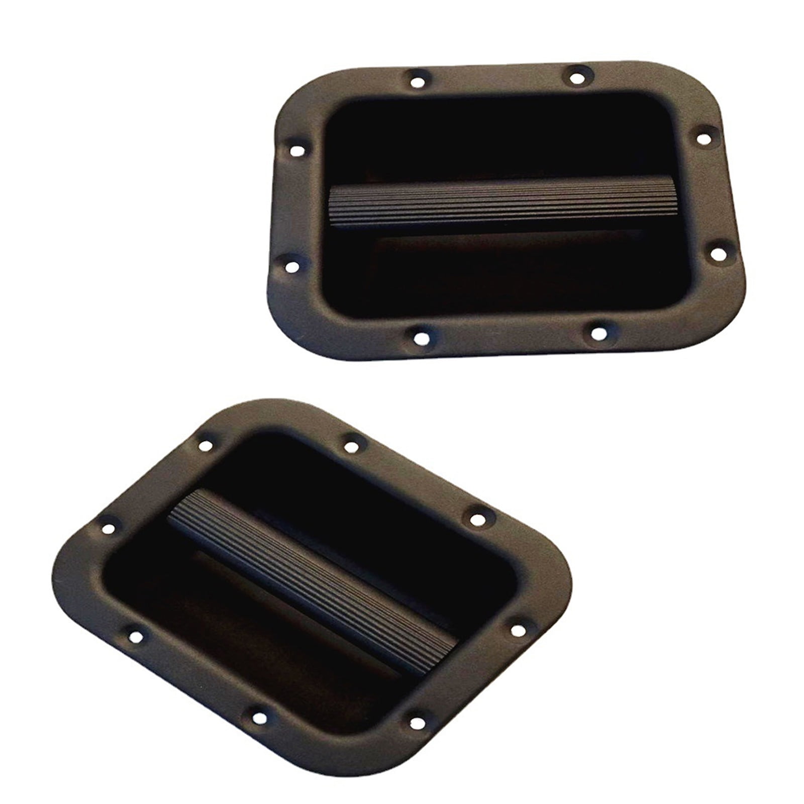 RUISINERY 2pieces Heavy Duty Black Steel Speakers Cabinet Handles ...