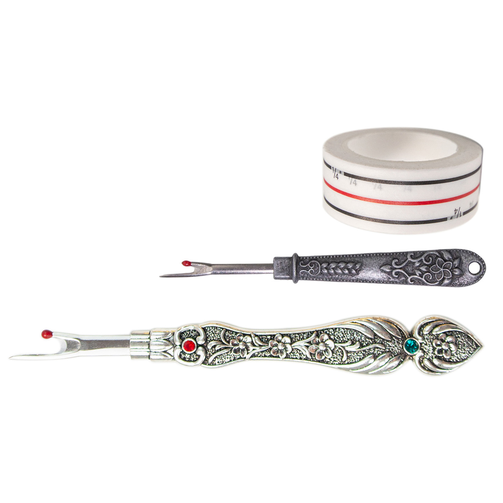 RUISINERY 2pieces Metal Seam Rippers with Sewing Tape Sewing Seam ...