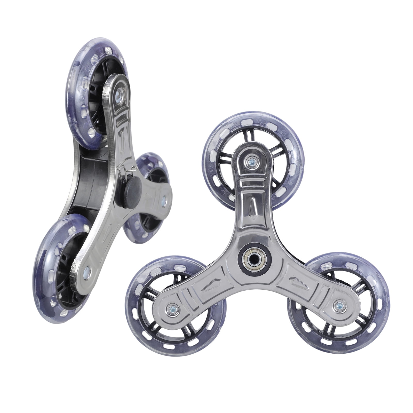 RUISINERY 2pieces Stair Climbing Wheel Foldable Replacement Triangular ...