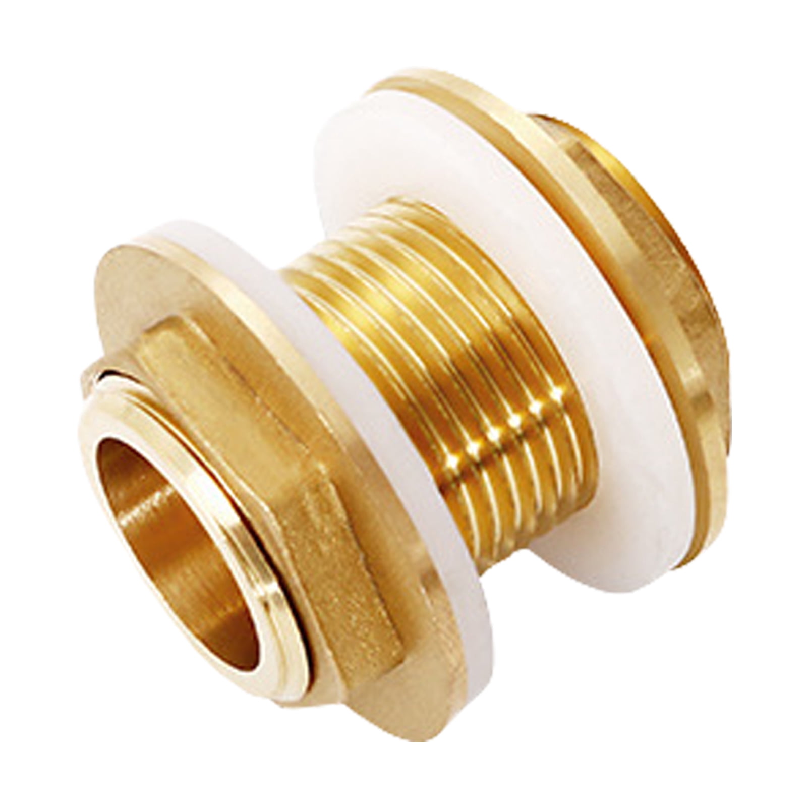 RUISINERY 3/4inch Brass Pipe Fitting Connectors for Water Tanks Male ...