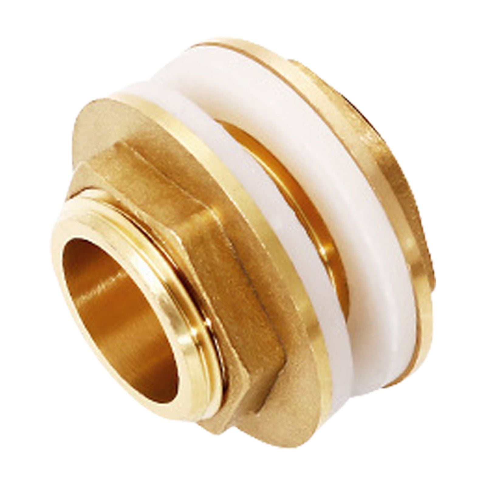 RUISINERY 3/4inch Brass Pipe Fitting Connectors for Water Tanks Male ...