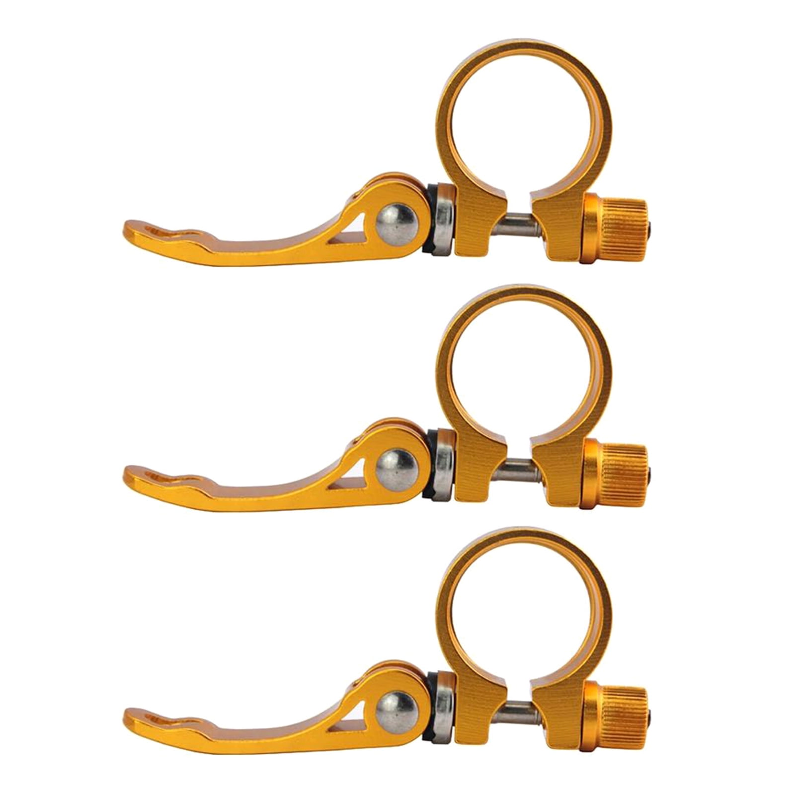 RUISINERY 3pack High Strength Bike Seats Tube Clamps Quickly Release ...
