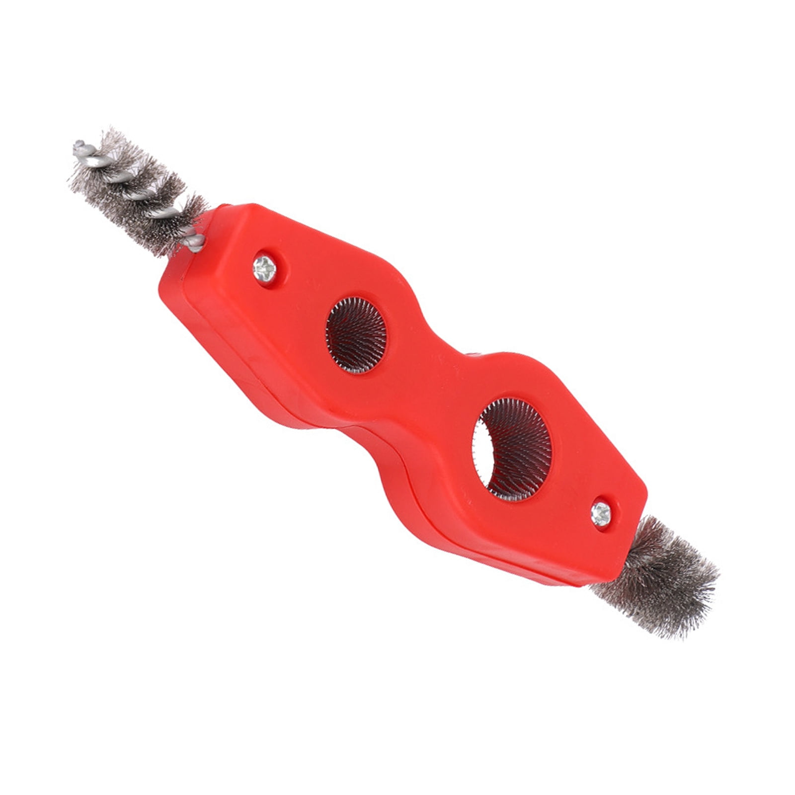 RUISINERY 4-in-1 Brass Pipe Cleaner 1/2in & 3/4in Wire Brush Double ...